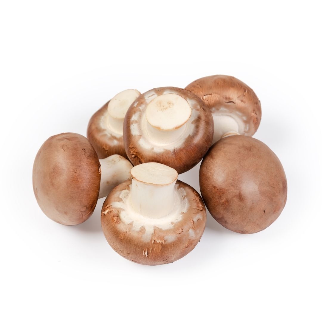 MUSHROOMS SWISS BROWN - 200g punnet – Lady Providore